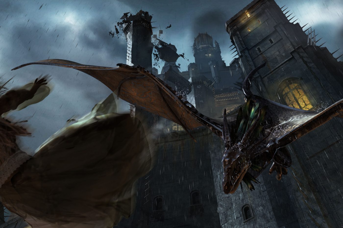 Maleficient - Painting Practice