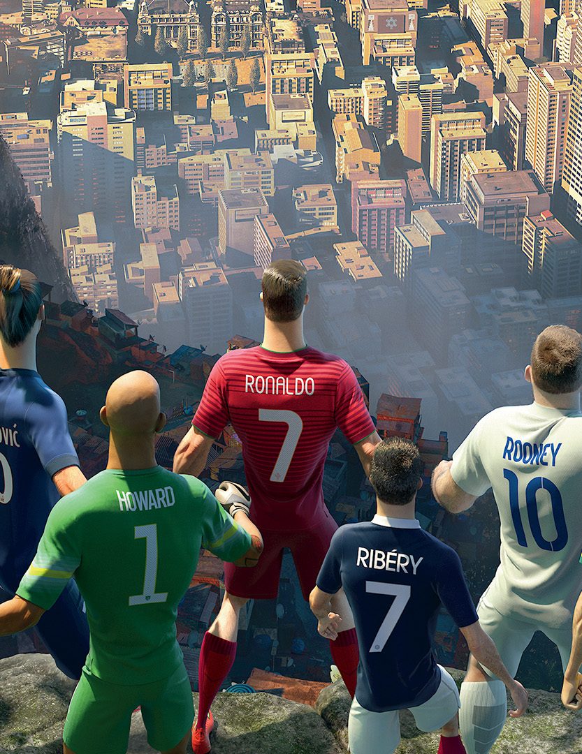 Nike 'The last game' - Painting Practice